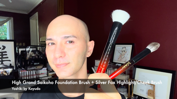 Yoshiki By Koyudo Haul! The Saikoho High Grand Foundation Brush & The ...